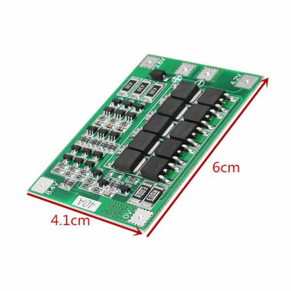 3S 40A 18650 Bms Lityum Pil Şarj Koruma Modülü Balans Versiyonu ...